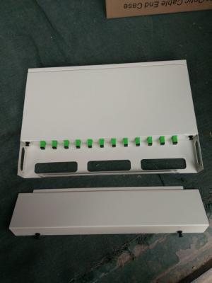 중국 24 포트 SC 단일 모드 광섬유 패치 패널 TTH FTTX FTTB ODN PON 네트워크 판매용
