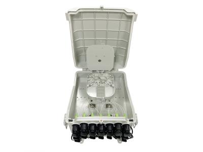 China Espaço grande para 16 portas Fibra Óptica Splitter Box mini SC adaptador para rede de telecomunicações à venda