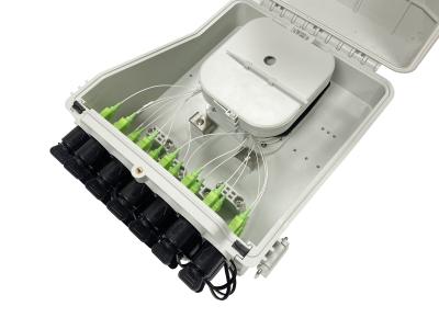 China Espaço grande para 16 portas Fibra Óptica Splitter Box mini SC adaptador para rede de telecomunicações à venda