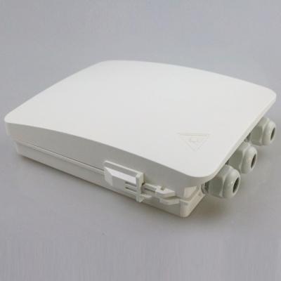 China Proteção IP65 Caixa de terminação de fibra óptica para rede FTTX 8 Capacidade de núcleo Slide Lock Tray rotativo Anti-UV for sale
