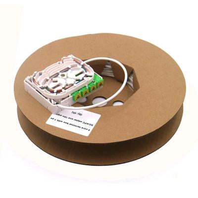Cina Box di terminazione in fibra ottica 4Core con ampio spazio per lo stoccaggio di fusione in fibra con DIN Rail PTO in vendita