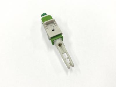 China Fast Connector SC APC IL 0.3dB With Pusher Fiber Optic Fast Quick Connector For 3mm Round Ftth Drop Cable for sale