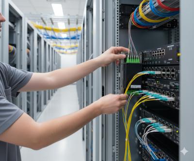 China MPO MTP-Steckverbinder Glasfaser-Splitter FTTH 8 STK. 1x8 2,0 mm ABS-Kassette Multimode OM3 PLC-Splitter 1 m zu verkaufen