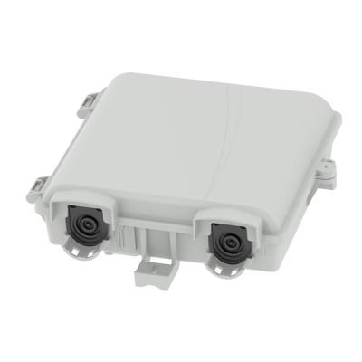 New Design FTTH 2 Port Fiber Termination Box IP65 FTTH Splitter Box  Support Storage Cable