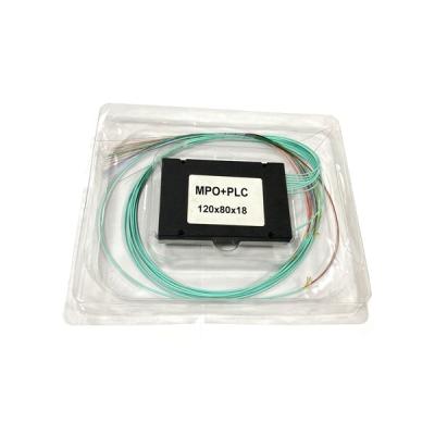 Китай Заводская цена 1M ABS коробчатый волоконно-оптический MPO PLC сплиттер 96 ядер LSZH многомодовый OM3 без разъема продается