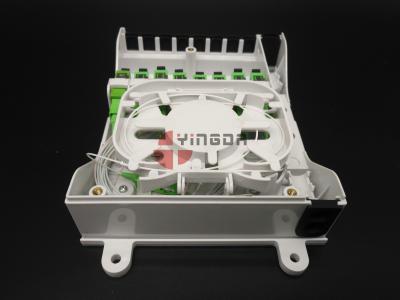 China FTTH CPE-Faser-Optikbeendigungs-Kasten mit 1/8 Teiler Sc G657A2 Corning LSZH zu verkaufen
