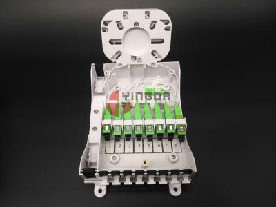 China FTTH CPE-Faser-Optikbeendigungs-Kasten mit 1/8 Teiler Sc G657A2 Corning LSZH zu verkaufen