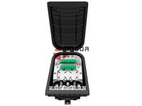 China FTTH Fiber Access Point Splice Distribution Box Slim 16 Port For 1X8 1X16 Splitter for sale