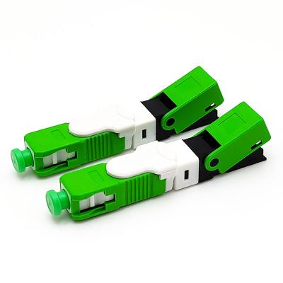 China ESC250D G657A1 Fiber Optic SC APC Field Installable Connector for sale