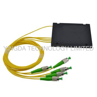 China multi / Single mode Fiber Optic Plc Splitter Abs Module 2mm g657a For Gpon Ftth for sale