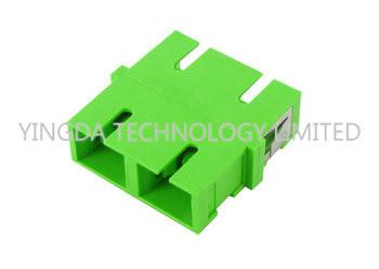 China ABS LC UPC SM SX LC / PC Fiber Optic Adaptor  Simplex Single Mode Coupler for sale