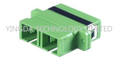 China ABS LC UPC SM SX LC / PC Fiber Optic Adaptor  Simplex Single Mode Coupler for sale