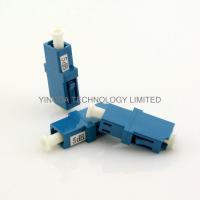 China LC PC Fixed Fiber Optic Attenuator 5dB Blue White Dust Cap GR910 , IEC Standard for sale