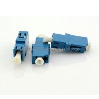 China LC PC Fixed Fiber Optic Attenuator 5dB Blue White Dust Cap GR910 , IEC Standard for sale