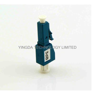 China Male to Female Fiber Optic 3dB 10dB 15dB 20dB Attenuator LC / UPC , F-M Attenuator for sale