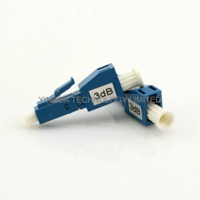 China Male to Female Fiber Optic 3dB 10dB 15dB 20dB Attenuator LC / UPC , F-M Attenuator for sale