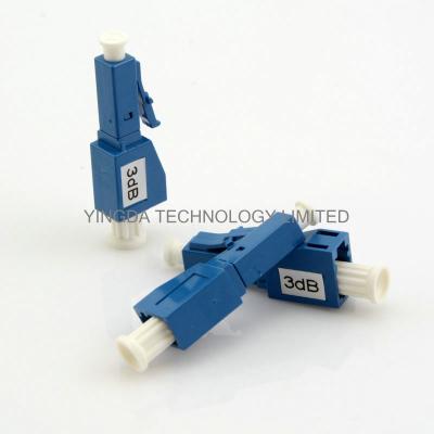 China Male to Female Fiber Optic 3dB 10dB 15dB 20dB Attenuator LC / UPC , F-M Attenuator for sale