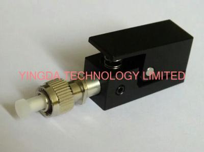China FC Square Fiber Optic Adatper Metal In Black Blue Grey For Network Cable for sale