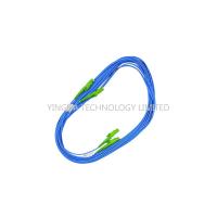 China E2000 / APC - E2000 / APC Fiber Optic Patch Cord Singlemode Duplex Blue Cable LSZH for sale