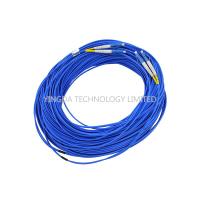 China Duplex Fiber Optic LC - LC Single mode Patch Cord , Fiber Patch Cable Duplex Riser for sale