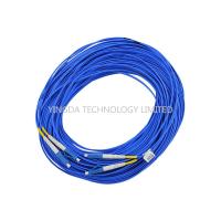 China Duplex Fiber Optic LC - LC Single mode Patch Cord , Fiber Patch Cable Duplex Riser for sale
