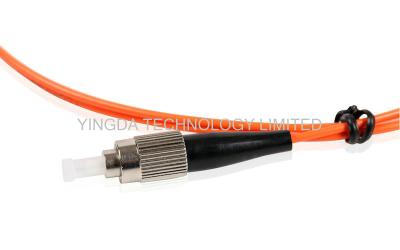 Cina Cavo a fibre ottiche semplice a fibra ottica misto del PVC 2Mtrs della treccia FC millimetro 50/125um 2mm in vendita