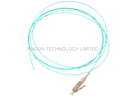 Cina Treccia a fibra ottica LC OM3 10Gig. Treccia semplice dell'acqua 0.9mm LSZH 1,5 m. 50/125 um Mulitmode in vendita
