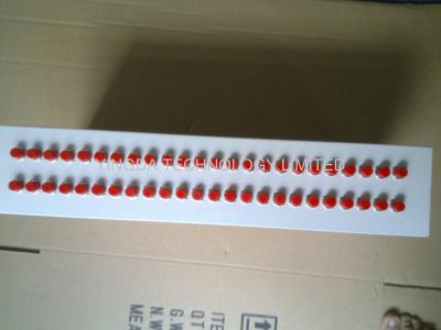 China 2U Rack Patch Panel Metal FC ST , 48 Ports Fiber Optic Patch Panel 19” ODF Fully Load for sale