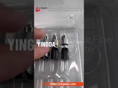 ST redondo da bota do único metal desencapado do adaptador da fibra da rede de Mdoe ao adaptador da fibra do LC