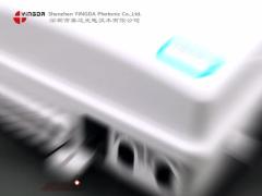 FDB0324 White PC SC Fiber Optic Termination Box ODB OSB 24 Port Hinge Design