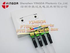 FTB104E Fiber Optic Termination Box PTO 4Ports for Quick and Simple Installation Outer Kit PTO