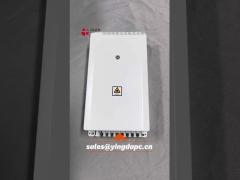 De binnenip54-Muur zette Witte FTTH-de Beëindigingsdoos Mini Compact 8 van de Vezel Optische Kabel de Adapter van Kernen opSc