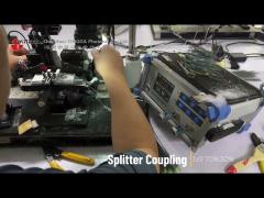 Диаметр кабеля соединителя 0.9mm SC APC Splitter 1m PLC оптического волокна G657A1