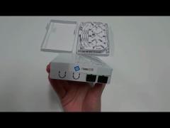 2SC Port Fiber Optic Termination FTB86M Box voor FTTH PON Plastic Optical Rosette Caja Terminal