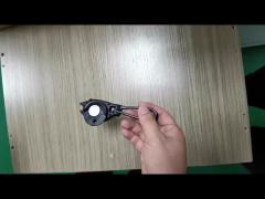 201 Stainless Steel Drop Wire Clamp Cable Installation Kits With Open Hook