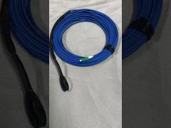 Pre Geëindigde van het de Vezel Optische Flard van FTTH Gepantserde het Koordlc APC UL V0 Vlam - vertrager