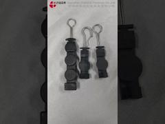 Комплекты установки кабелей С-типа Клип на напряжение кабеля с открытым крючком для кабеля 2 * 5 мм