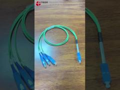 Fiber Optic PLC Splitter 1X3 with SC Connector