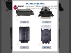 Outdoor IP68 Waterproof FTTH Network Box 24 Ports Fiber Optic Splitter Box