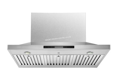 China 48 inch Stainless steel BBQ Hood wall mount vent powerful gas stove for sale