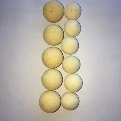 China Fire-Resistant High Alumina Refractory Balls Thermal Storage Balls For Hot Blast Stove Regenerator for sale