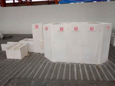 China ZB-1681/ZB-1691/ZB-1711 AZS Bricks Fused Cast Zirconia Corundum Bricks For Glass Furnace for sale