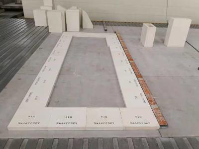 China High Density AZS Series Zirconia Corundum Refractory Brick For Glass Furnace for sale