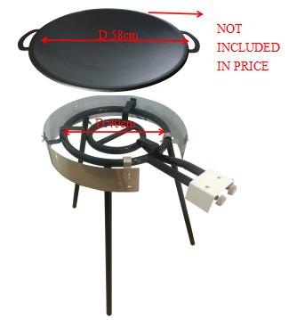 China Shengri Gas ring burner 40cm outdoor camping for sale