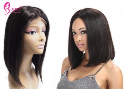 China Real Looking Straight Remy Lace Front Wigs For Black Women Swiss Lace for sale