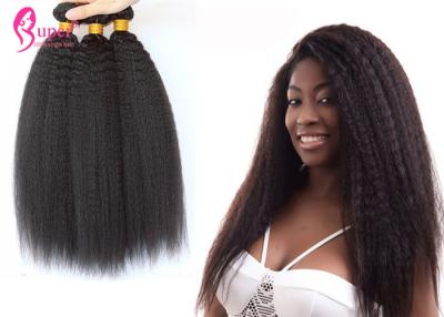 China Black Peruvian Virgin Hair Bundles Peruvian Virgin Remy Hair Straight Kinky for sale