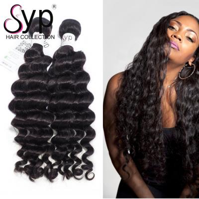 China Deep Wave Malaysian Hair Extensions 1 Bundle UK Goddess Hairstyles Sew In for sale