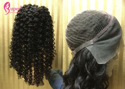 China 4C Natural Wigs Remy Lace Front Wigs Mongolian Tight Curly Virgin Hair Extensions for sale
