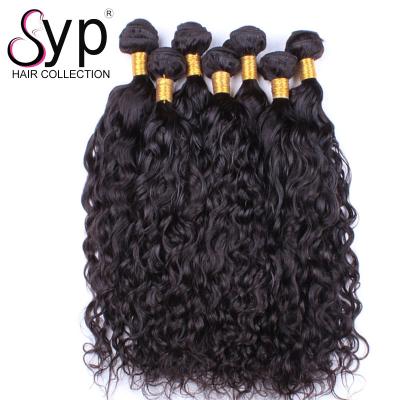 China Salon Water Wave Indian Remy Hair Extensions No Shedding Natural Looking for sale