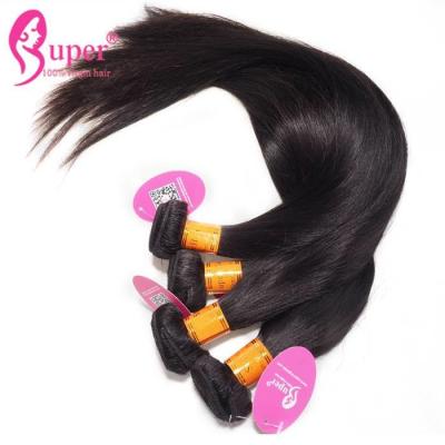 China Black Mink Straight Virgin Peruvian Hair Bundles Real Hair Extensions 20 Inch 22 Inch for sale